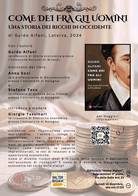Presentazione del libro di Guido Alfani "Come dèi fra gli uomini. Una ...